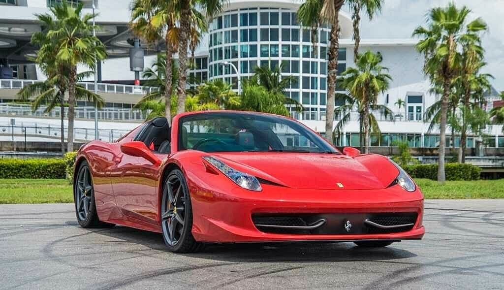 Rent Ferrari 458 Spider in Los Angeles | Pugachev Luxury Car Rental