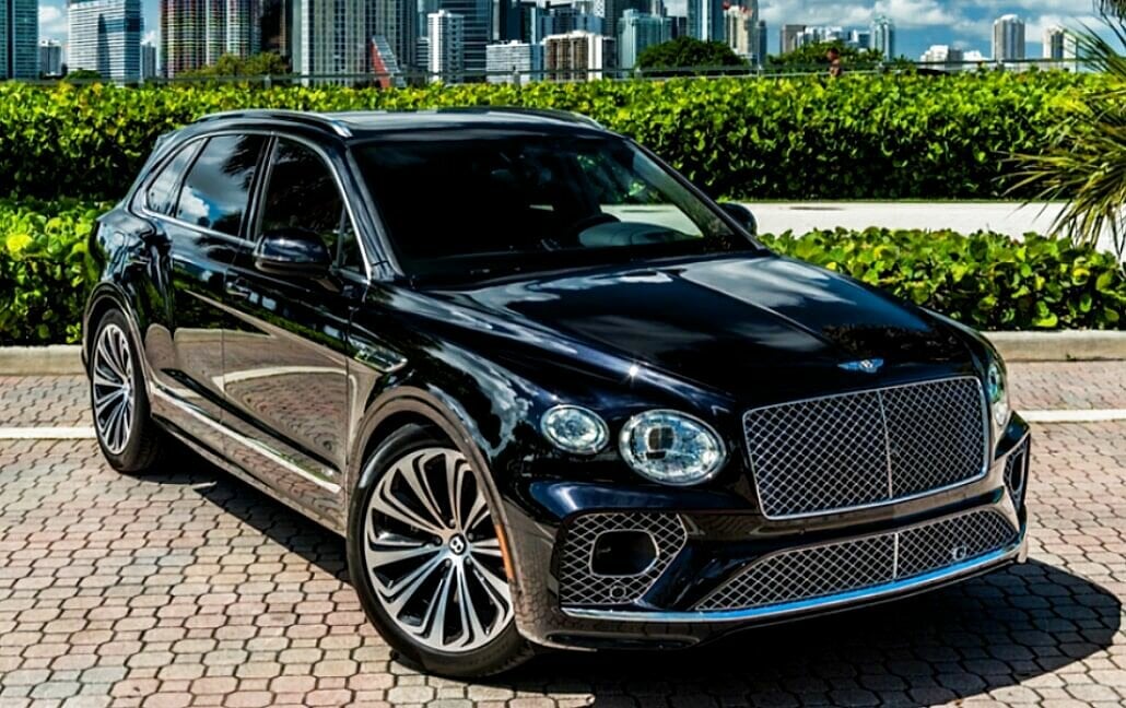 Bentley Bentayga Black Rental in Los Angeles - Pugachev Luxury Car Rental